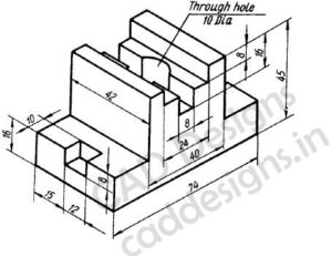 CAD Designs CATIA V5 Practice Design 03 with Drawing Sheet | CAD Designs